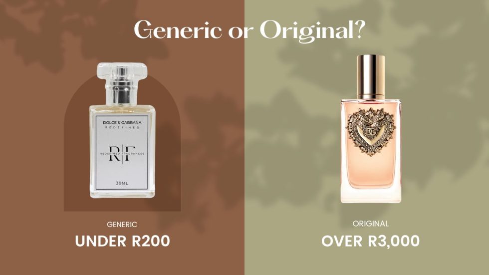 Why choose a Generic over Original Fragrance? - Redefined Fragrances